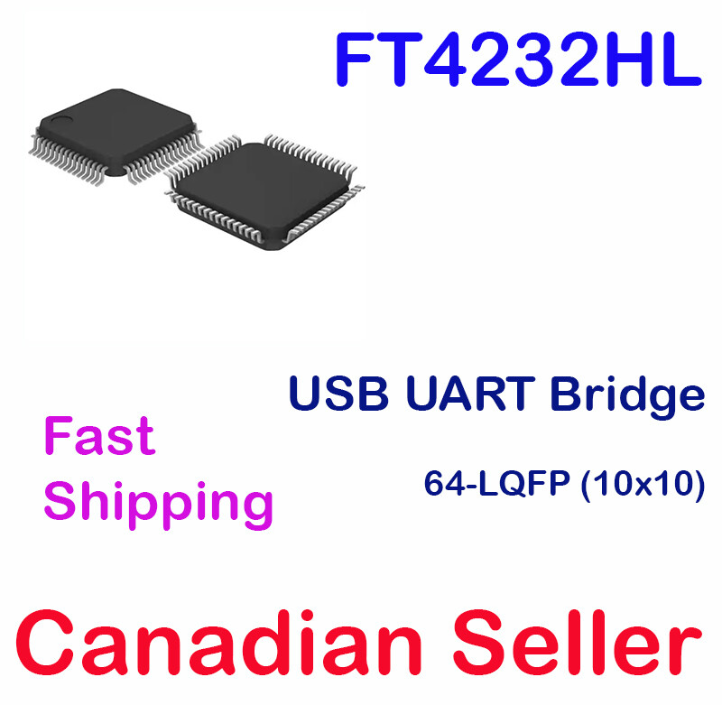 FT4232H IC Quad USB to Multipurpose UART/MPSSE Interface Bridge 64-LQFP ...