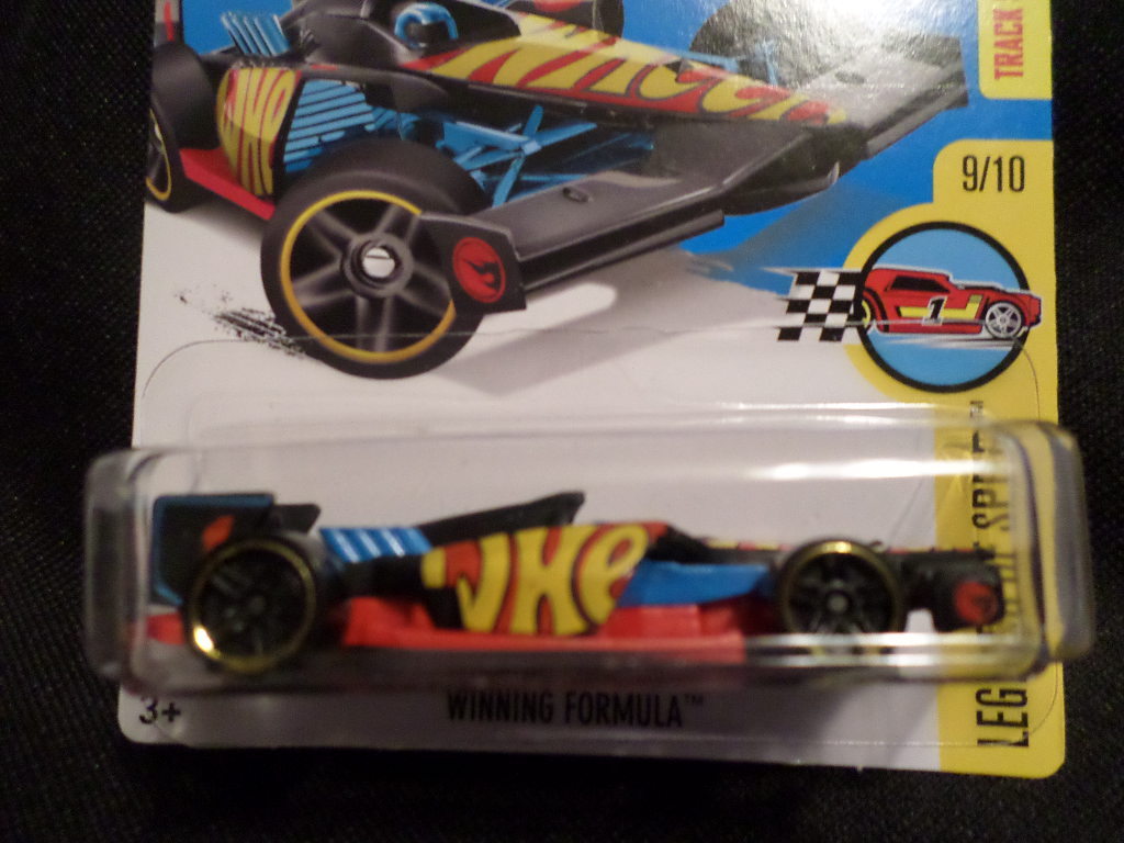 HW HOT WHEELS 2017 HW LEGENDS OF SPEED TH #9/10 WINNING FORMULA ...