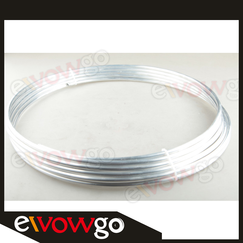 US SHIP Aluminum Fuel Line 5/16" 7.9mm x 25 FT (7.6m) Roll Fuel /Oil ...