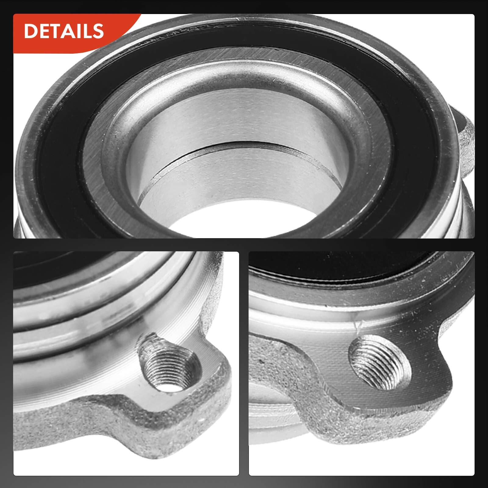 2x Rear Wheel Bearing Hub for BMW E39 E60 520d 520i 523i 525i 528i 530i ...