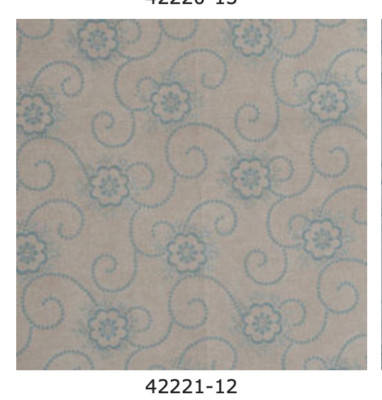 RETIRED Moda COLD SPELL Snow Flowers Blue by Laundry Basket Quilts - 2 ...