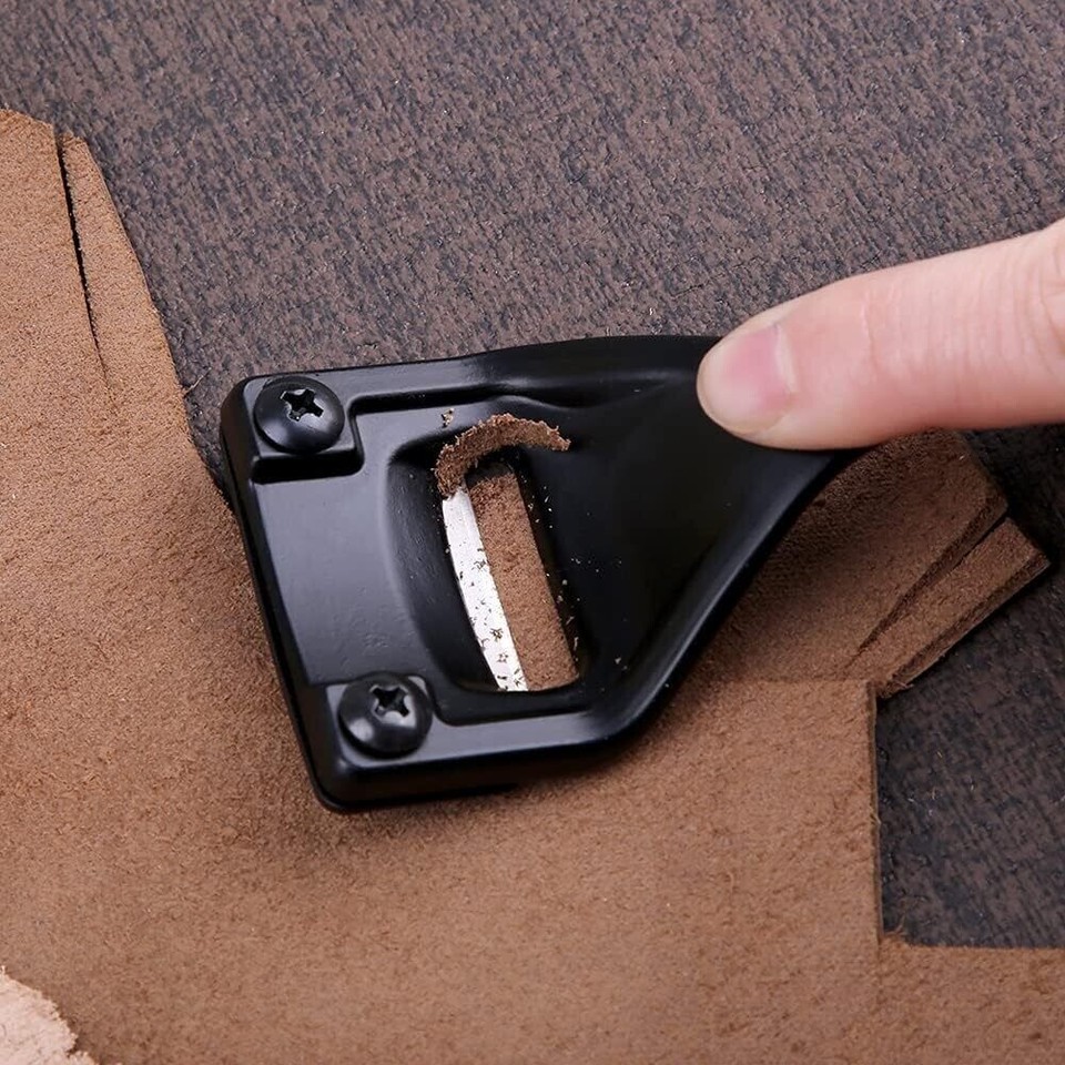 Skiving Knife Metal Leather Skiver Hand Skiver Tools for Leather Craft ...