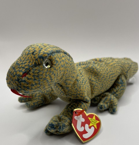 TY Beanie Baby - SCALY the Lizard (9.5 inch) - MWMT's Stuffed Animal ...
