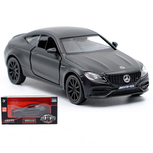 1:36 Mercedes Benz C63 S AMG Coupe Diecast Model Car Alloy Pull Back ...
