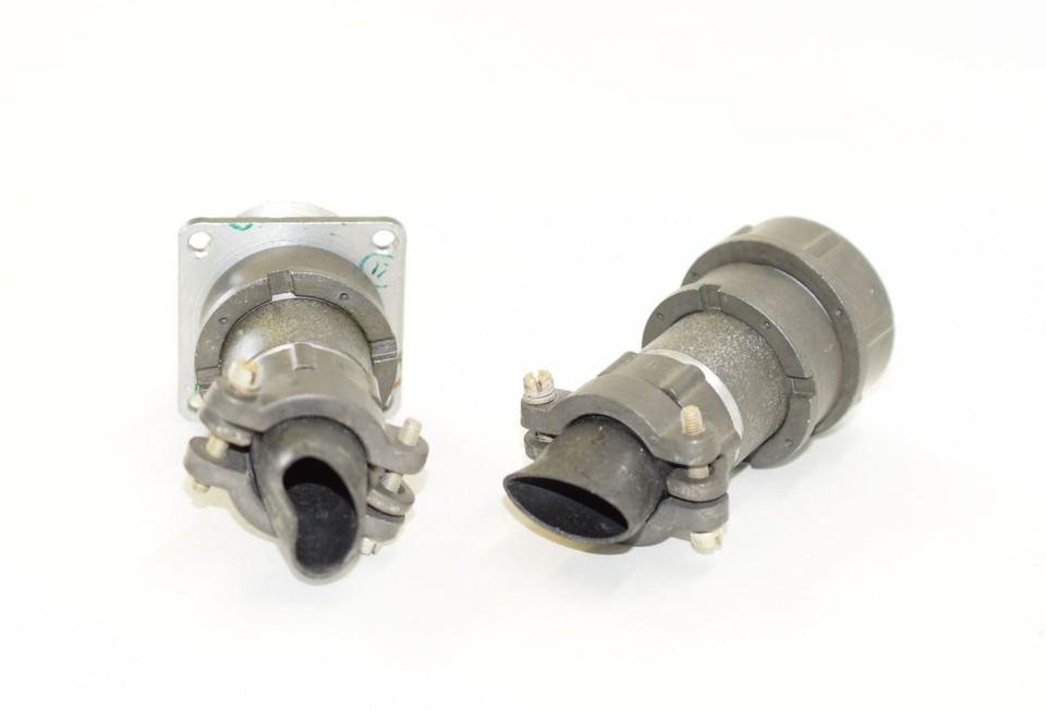 24 PIN 2RM TYPE RUSSIAN CONNECTOR CABLE-CABLE 100A 560V AMPHENOL CANNON ...