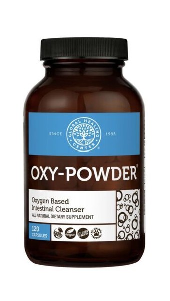 Global Healing Center Oxy-Powder Intestinal Cleanser Capsules - 120 ...