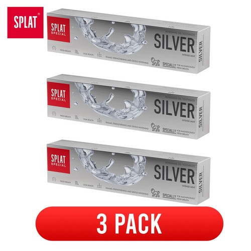 3 ml/2.53 oz Splat Special Silver Bio Active Toothpaste 3 Pack for sale ...