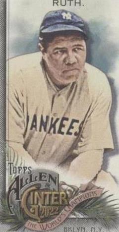 2022 Topps Allen & Ginter - Babe Ruth #42 Mini A&G Back for sale online ...