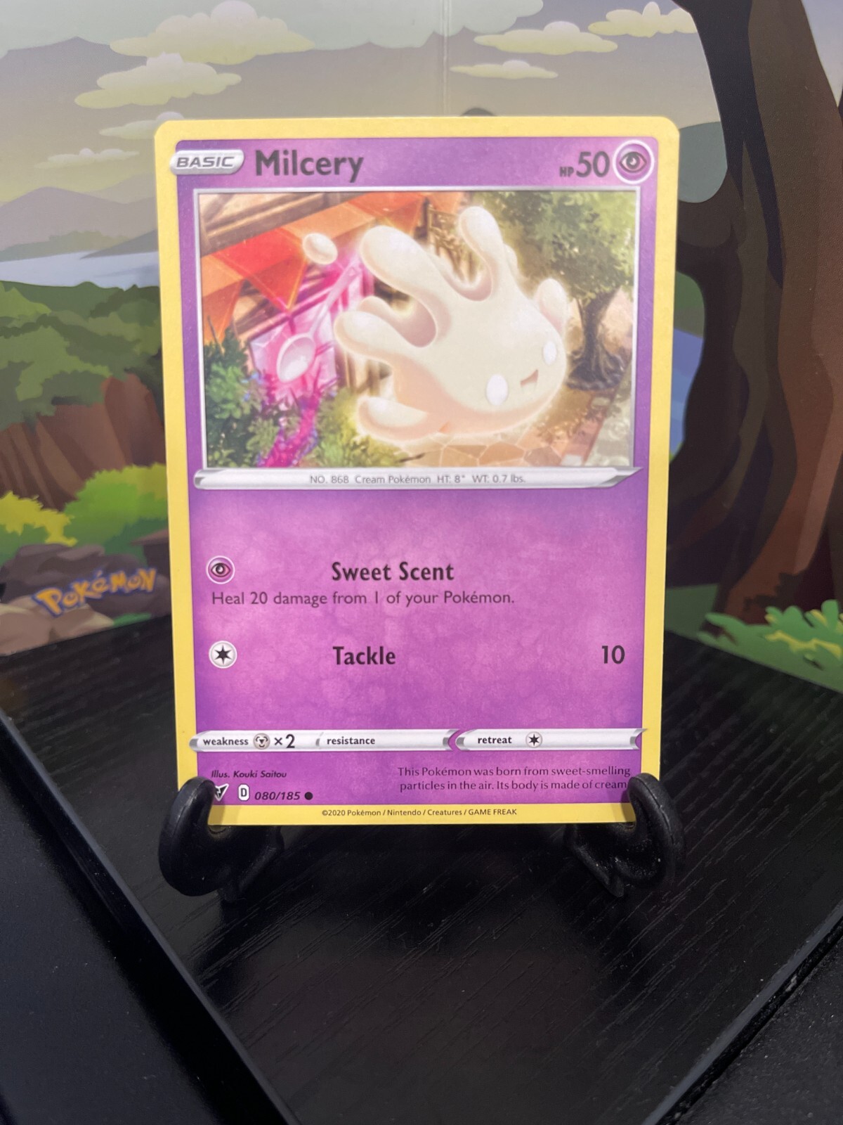 Milcery 080/185 - Vivid Voltage - Common - Pokemon Card TCG - LP | eBay