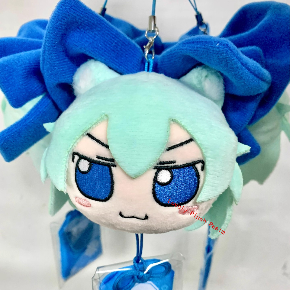Anime Touhou Project Cirno Chiruno fumo Plush Doll Plushie Bag Pendant ...