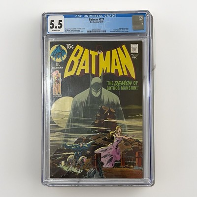 Batman #227 (1970) CGC 5.5 - Iconic Neal Adams cover DC Comics Key | eBay