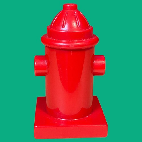 LEGO DUPLO Feuerwehr Hydrant rot 6414 Feuerwehrstation #D17 | eBay.de