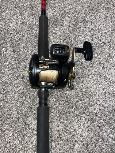 Cabela's Depth Master Gold Fishing Line Counter Reel (Rod Included) | eBay