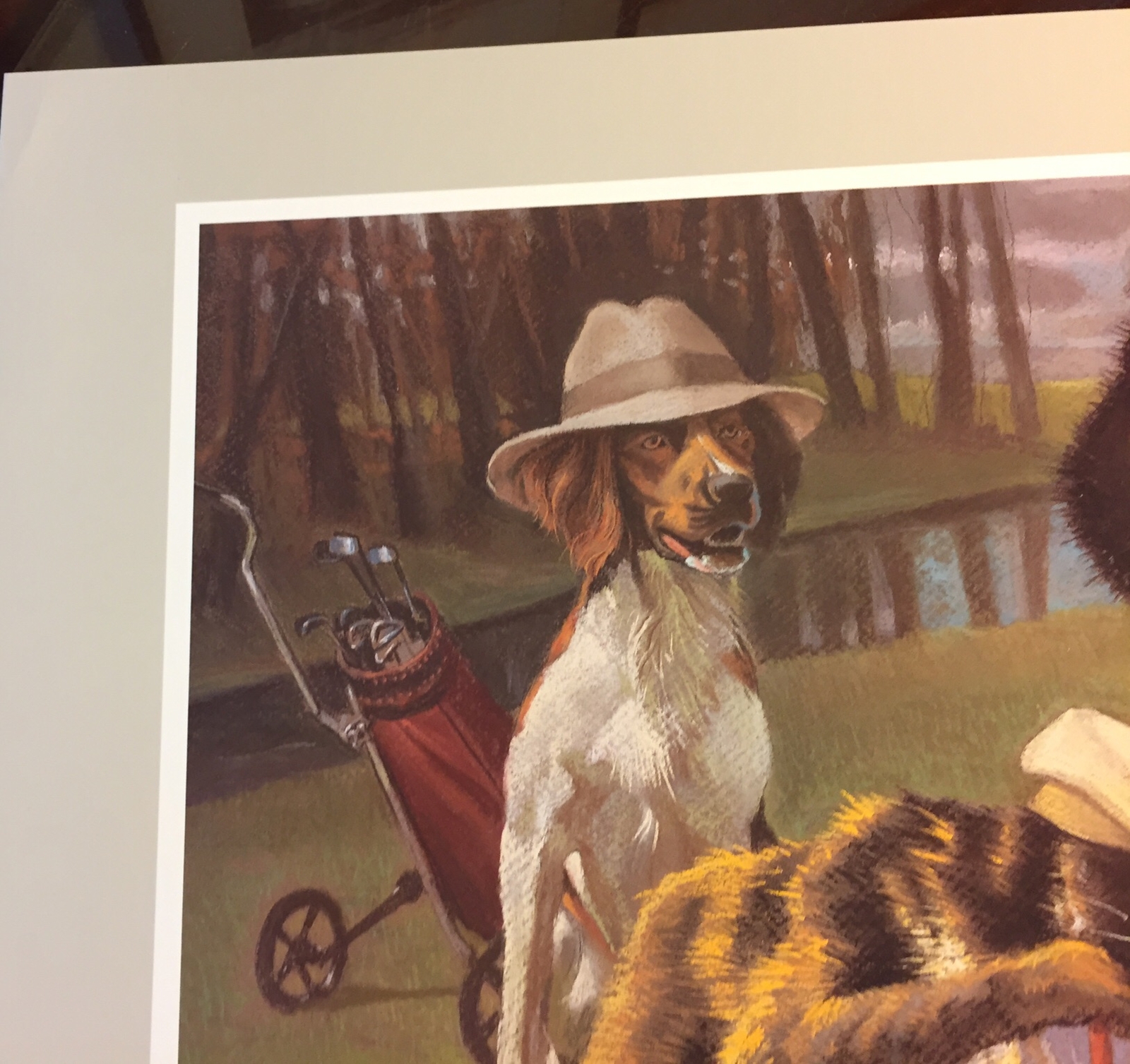 Bryan Moon, " Mousetrap At The 8 Th Hole" ARTIST SIGNED, Not Mint,1990 ...