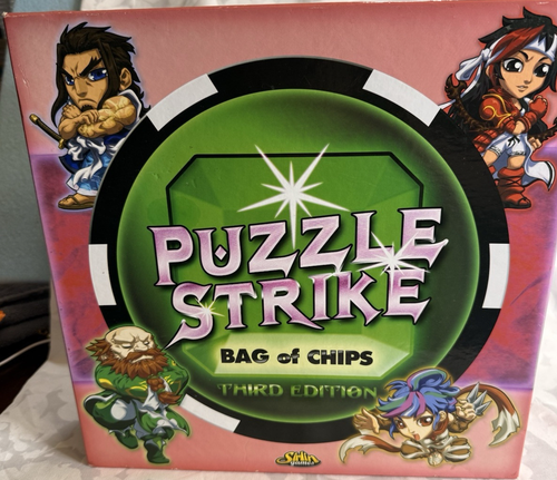 Puzzle Strike Bag Of Chips Board Game third edition, complete set. | eBay