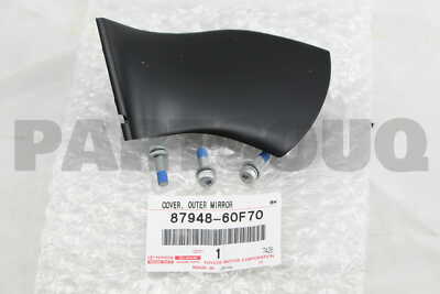 8794860F70 Genuine Toyota COVER, OUTER MIRROR HOLE, LH 87948-60F70 | eBay