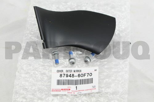 8794860F70 Genuine Toyota COVER, OUTER MIRROR HOLE, LH 87948-60F70 | eBay