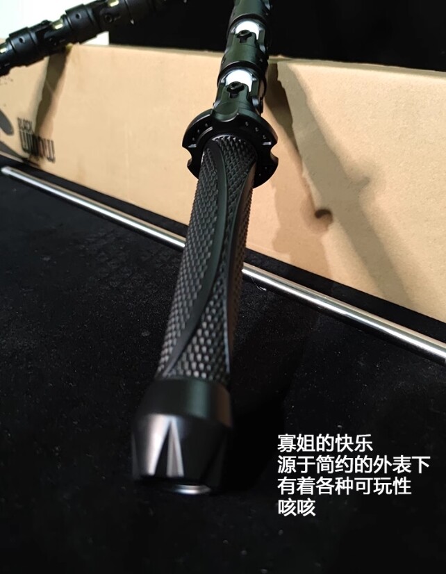 Black Widow LED Taser Baton Stick Weapon Cosplay Props Electric Prop ...