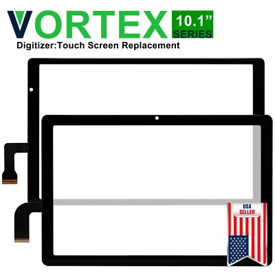 10.1" Touch Screen Digitizer Glass Panel For Vortex Tab 10/T10M/Pro ...