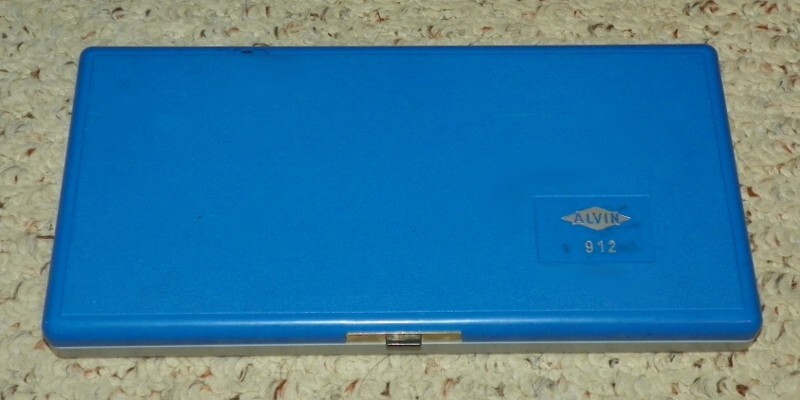 Alvin - Precision Drawing / Drafting Set #912 - German Drafting Set ...