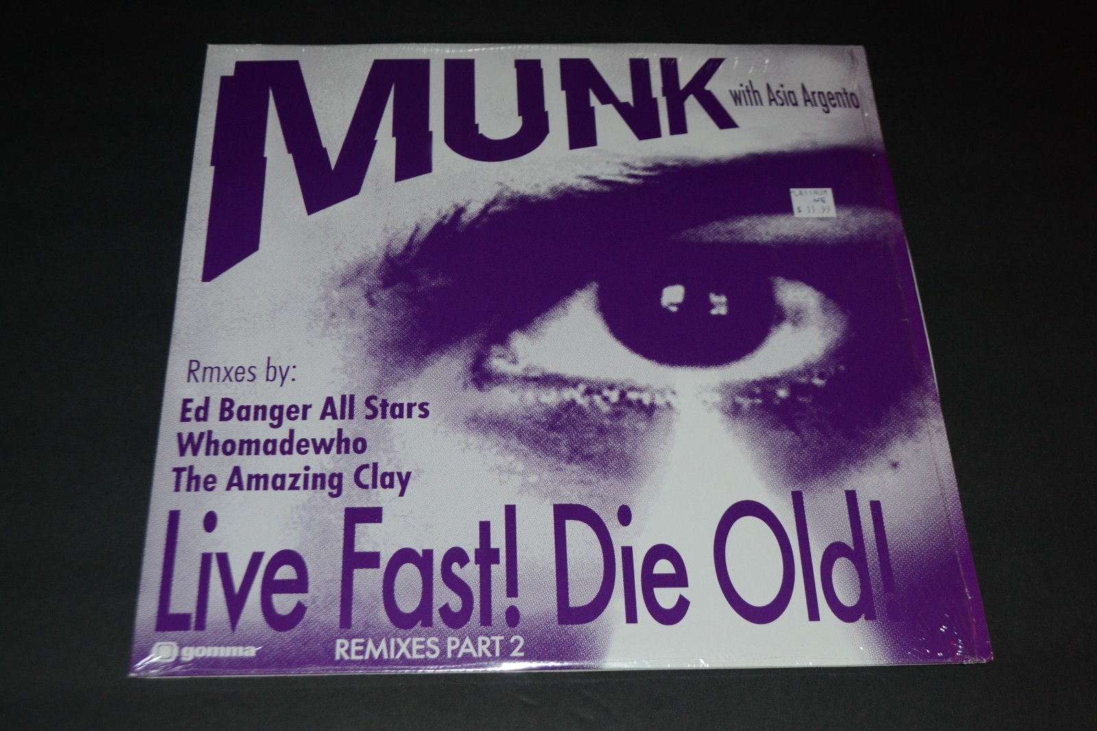Munk with Asia Argento~Live Fast! Die Old!~Remixes Part 2~German IMPORT ...