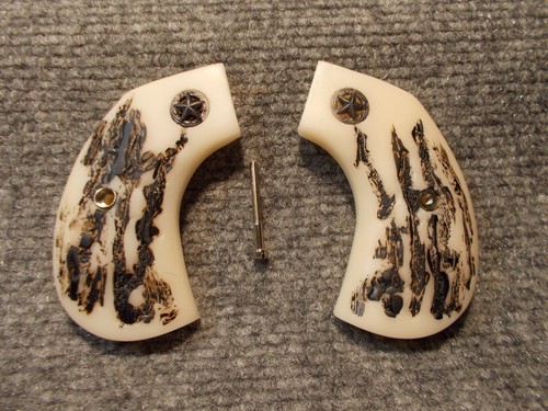 Custom Grips Ruger Wrangler Birdshead (Birds head Frames ONLY) Faux ...