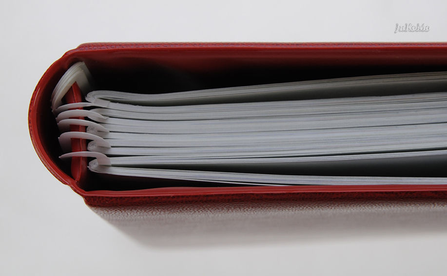 1 x A4 Red Magazine Binders Holder Magazine Presentation Folder - Made ...