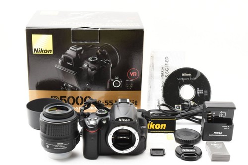 Nikon D5000 DSLR Camera with Box, Moisture-Proof Storage, Excellent ...