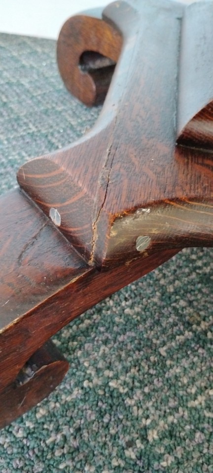 Antique Solid Tiger Oak Round Pedestal Side Table Heavy 24" Dia&Tall ...