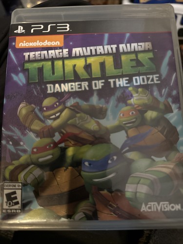 Teenage Mutant Ninja Turtles Danger Of The Ooze PS3 Sony PlayStation 3 ...