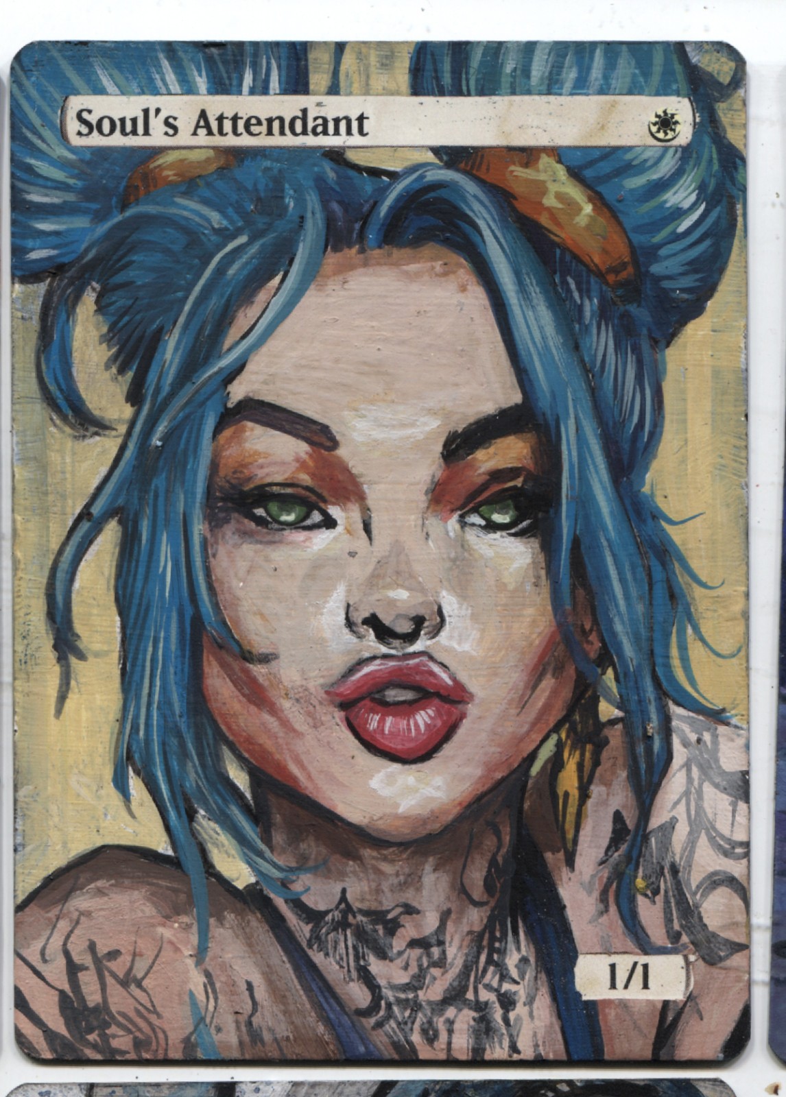 Soul's Attendant MTG Altered Art MAGIC Hand Painted Card Commander | eBay