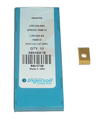 10 INGERSOLL LNE 324-083 CARBIDE INSERTS IN6510 GRADE | eBay