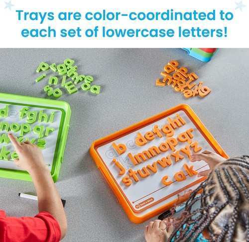 Alphabet Word Work Small Group Set, Lowercase Magnetic Letters ...