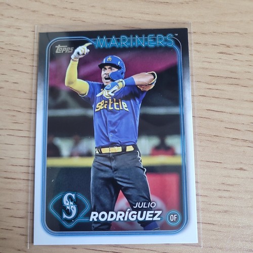 Julio Rodriguez Seattle Mariners 2024 Topps Series 1 Super Box ...