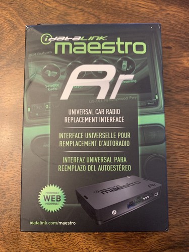 iDatalink Maestro ADS-MRR Universal Radio Replacement & Steering Wheel ...