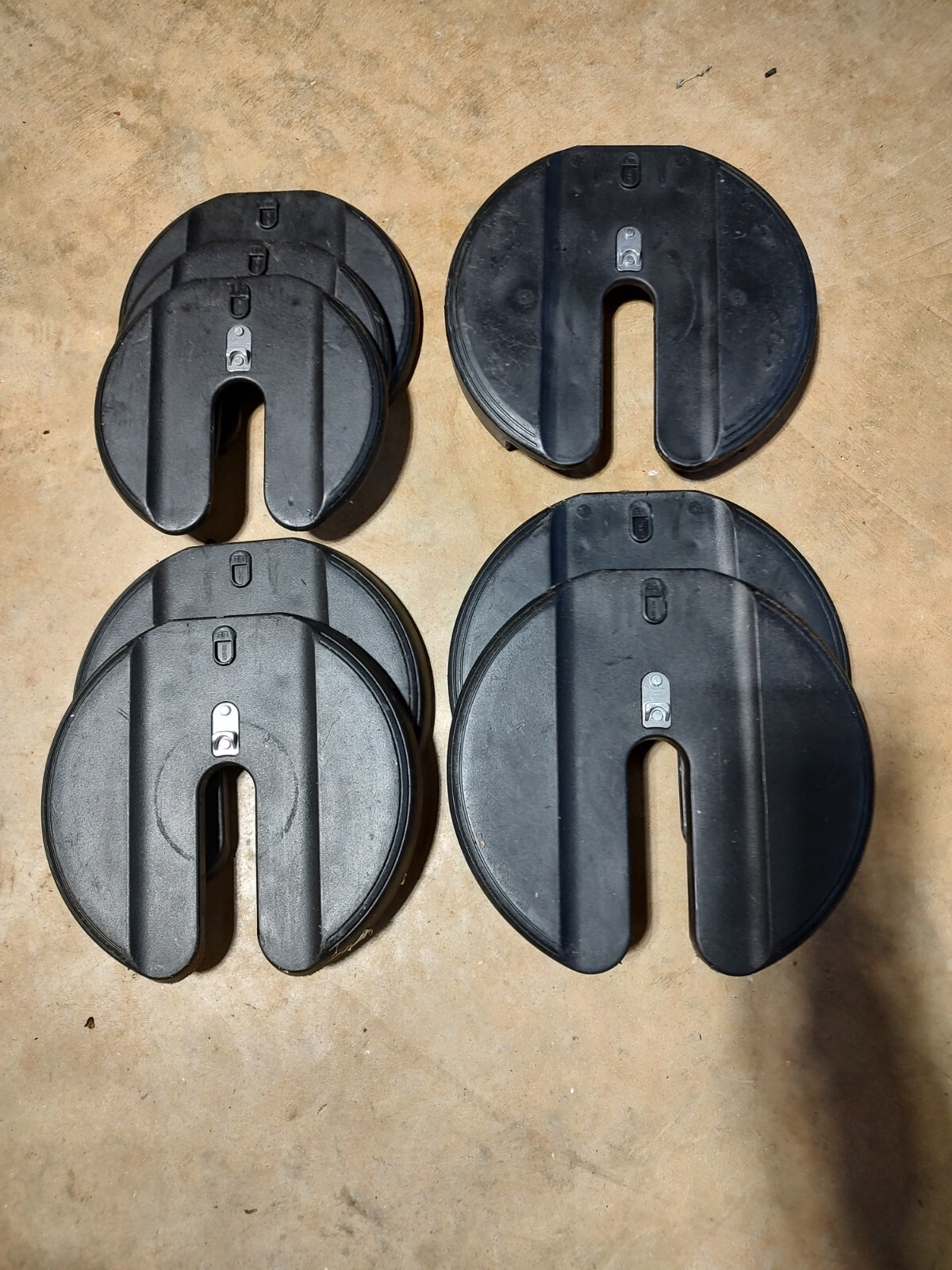 Lot of 13 Replacement 02-2069 Bowflex SelectTech 552 Series 2 Dumbbell ...