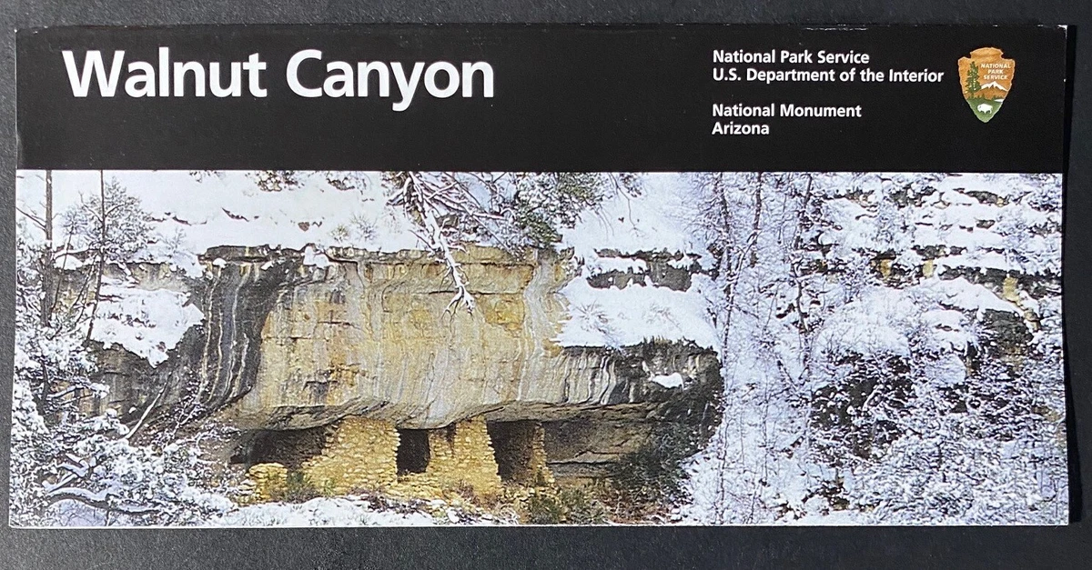 Walnut Canyon National Monument Map