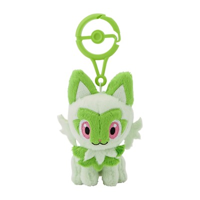 Sprigatito 906 Mascot with Carabiner mini PLUSH Pokemon Center JPN NEW ...