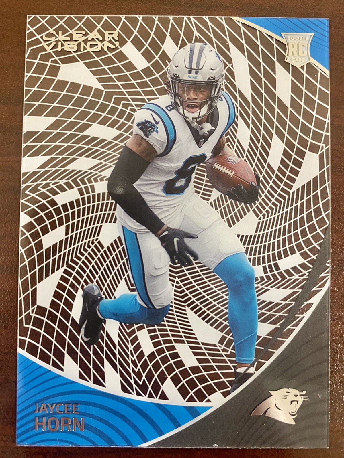 2021 Chronicles JAYCEE HORN #CVR-7 Clear Vision ACETATE Rookie RC ...