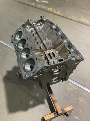 1966 M.E.L. 462CI ENGINE BARE BLOCK STOCK BORE C6VE-6015-A DATE: 6B7 WE ...