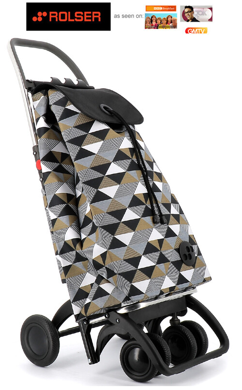 Rolser Pack Tour Premium Folding 6 Wheel Swivel Shopping Trolley with ...