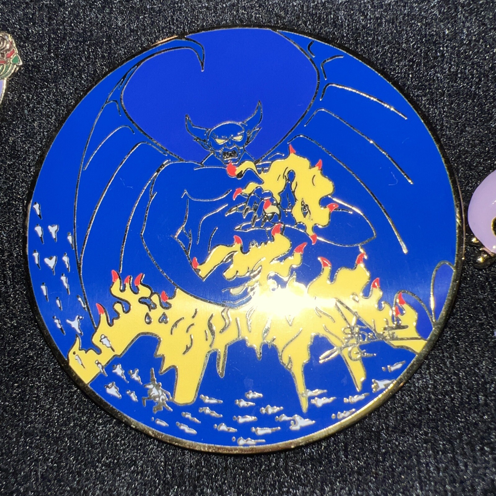 Disney Auctions Chernabog Fantasia Villian Pin Elisabete Gomes LE 100 ...