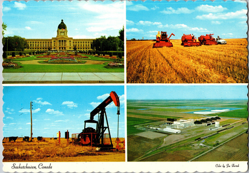 Typical Scenes in Saskatchewan, Canada Vintage Postcard ( CC5) | eBay