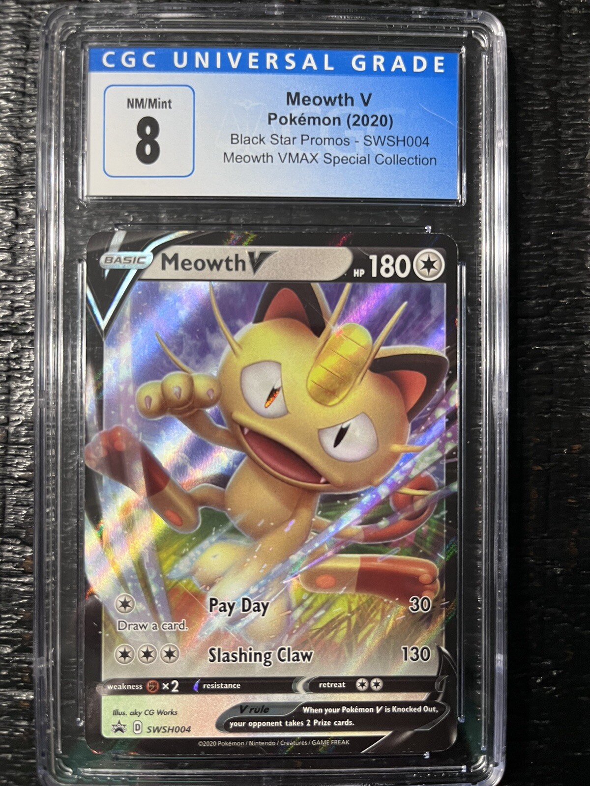 meowth vmax meowth v black star promo Bundle 2 Cards | eBay