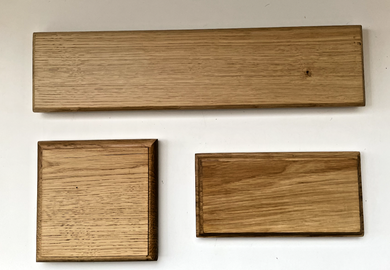 Solid Oak Display Plinth Base | Wooden Stand for Trophies, Models, Art ...