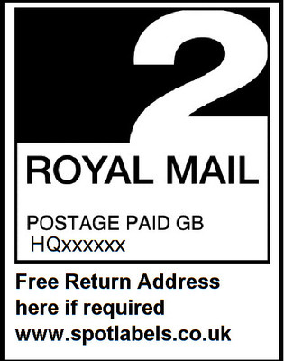 Royal Mail 2nd International PPI Labels & Return Address On a Roll ...