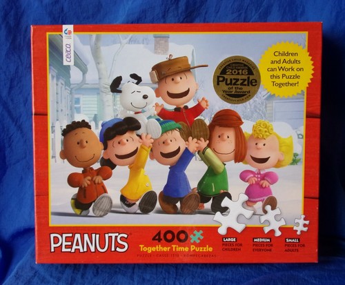 Ceaco PEANUTS GANG 400pc Together Time Jigsaw Puzzle 2016 Puzzle of the ...