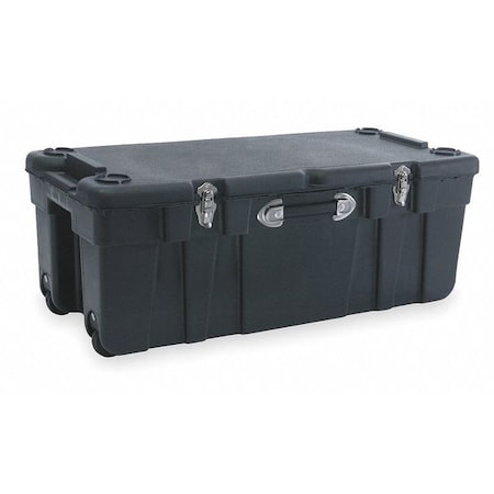 J Terence Thompson Mobile Storage Trunk,Black,PP,14 in G-1 J Terence ...
