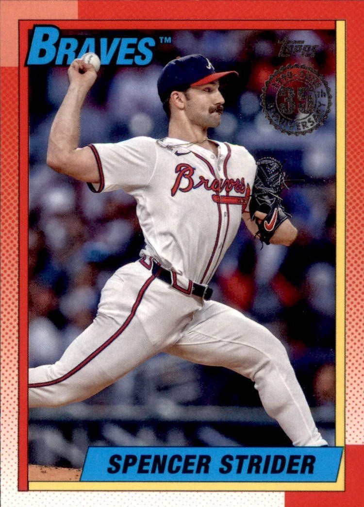 2025 Topps Series 2 - 1990 Topps Baseball Spencer Strider #90B2-32 for ...
