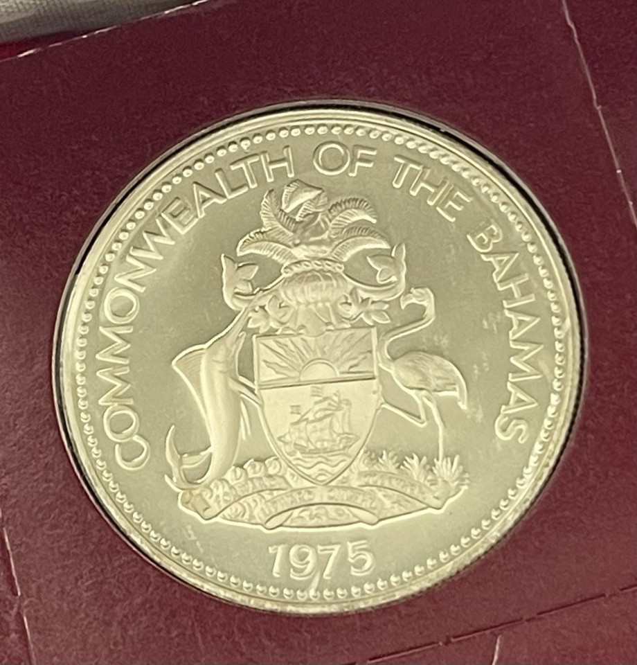 Bahamas 1975 $2 Dollars Silver Proof Flamingo Coin: ASW: 0.8862oz | eBay